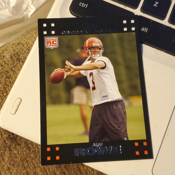 Other | Jeff Rowe Football Card | Poshmark
